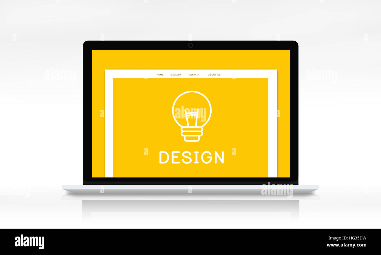 Ideas Creation Design Inspiration Vision Concept Stock Photo - Alamy