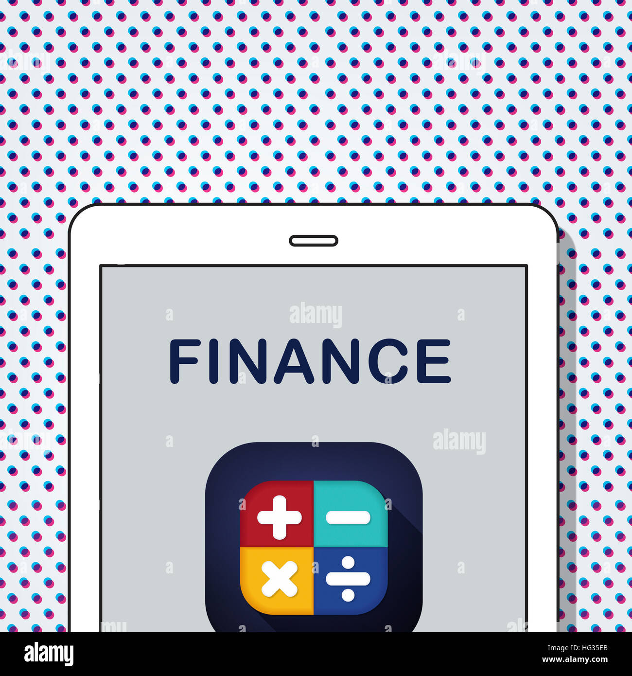 Calculator Financial Function Buttons Concept Stock Photo - Alamy