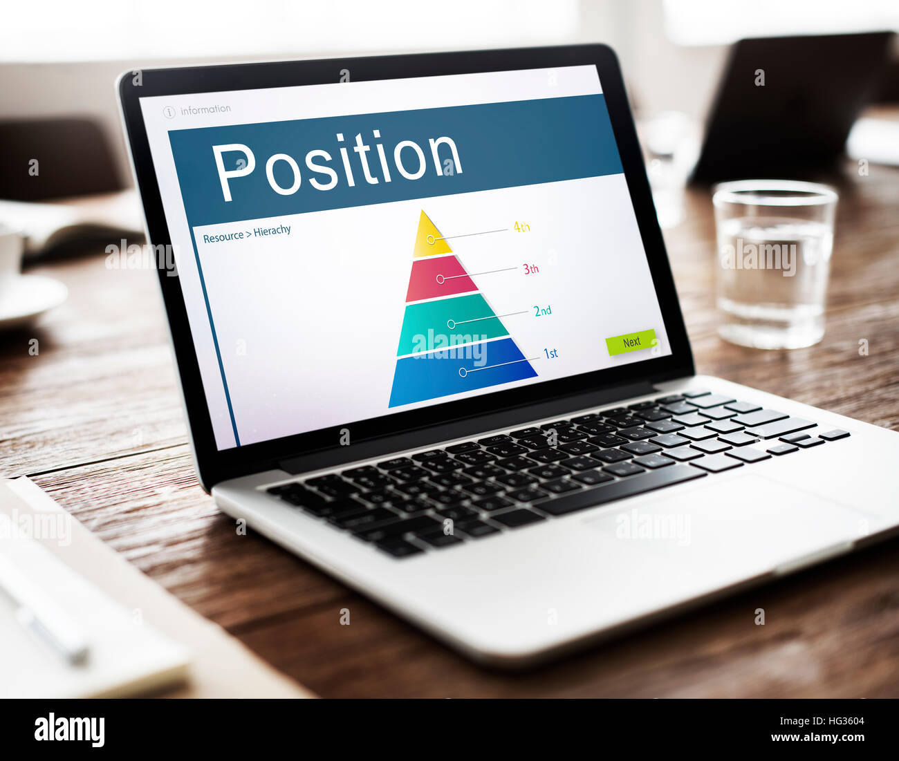 Hierarchy Organization Structure Position Chart Concept Stock Photo - Alamy