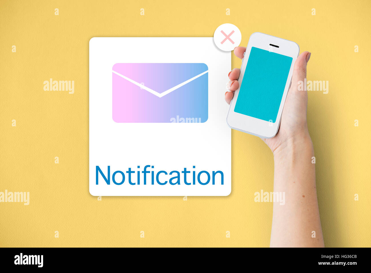 Inbox Communication Notification E-mail Mail Concept Stock Photo - Alamy