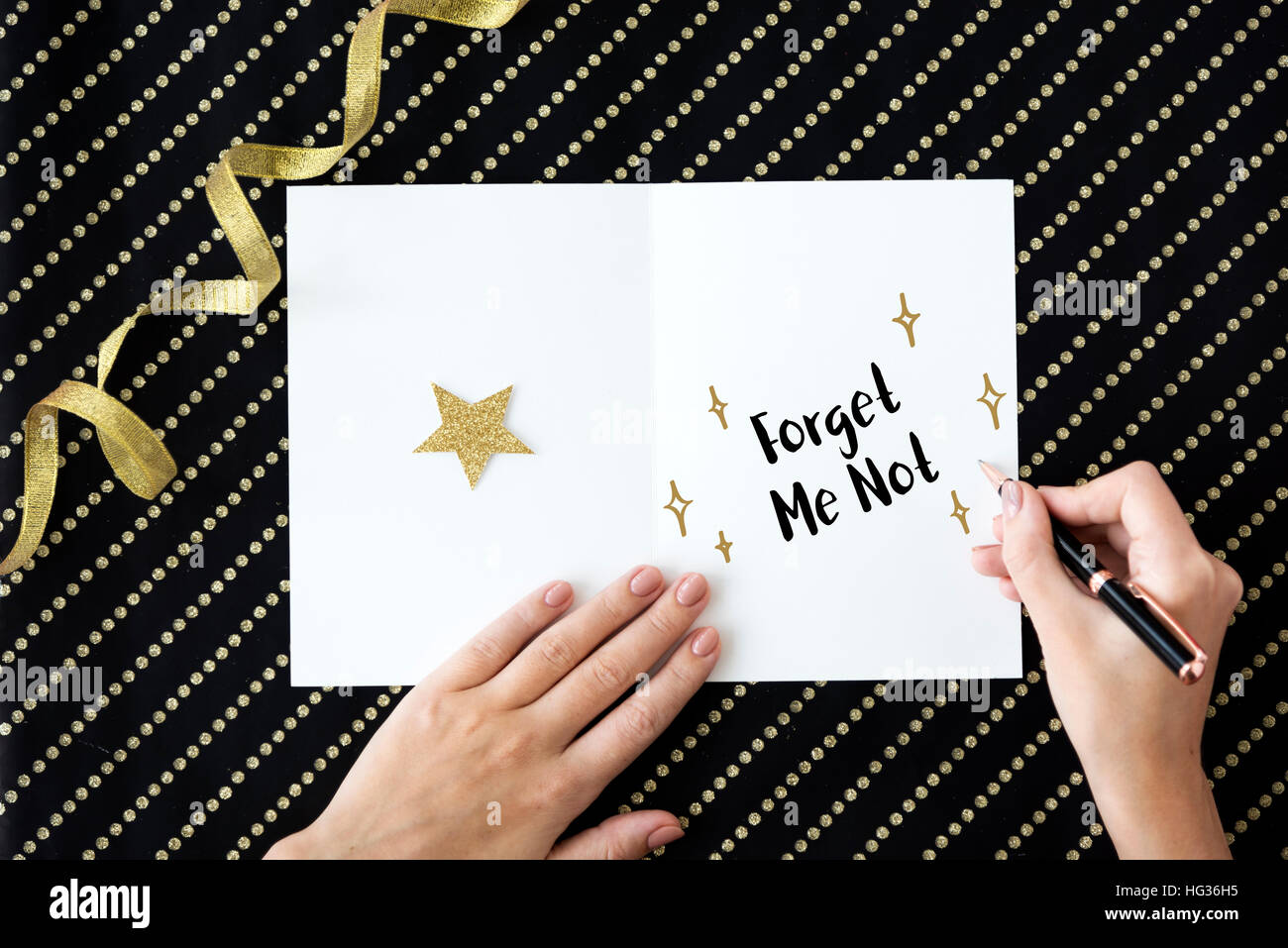Sorry Forgive Forget Card Concept Stock Photo - Alamy