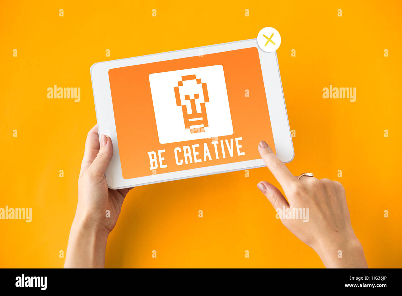 Fresh Ideas Inspire Thinking Vision Graphic Concept Stock Photo - Alamy