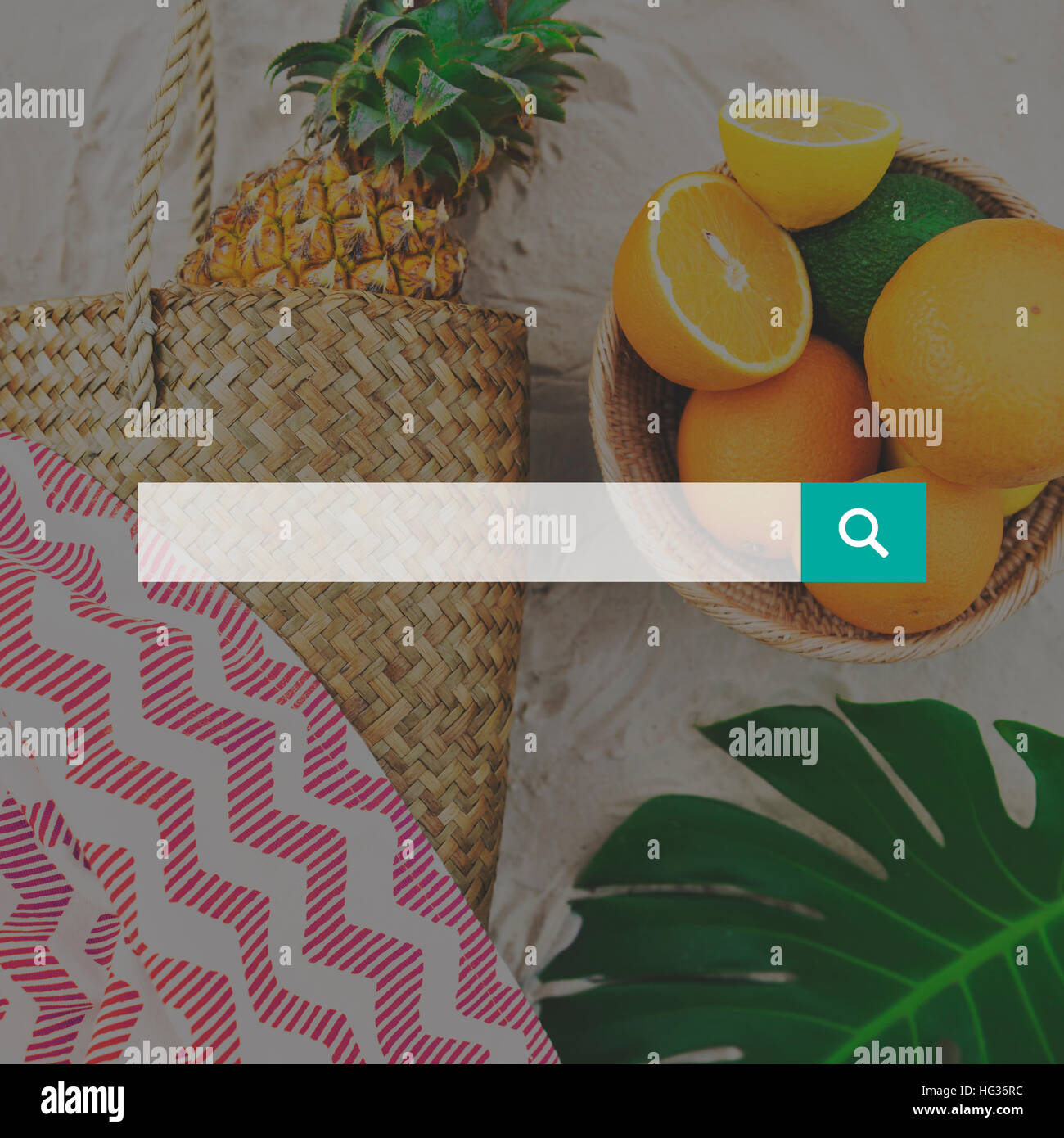 Banner Search Box Graphic Concept Stock Photo - Alamy