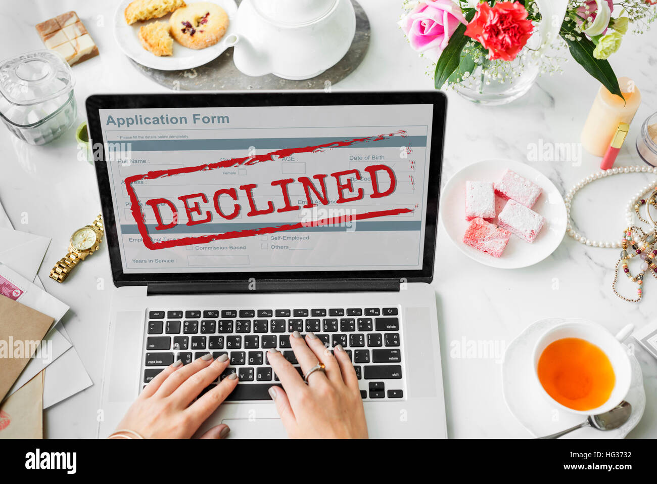 Declined Deny Reject Stamp Concept Stock Photo Alamy Declined Deny Reject Stamp Concept Stock Photo Alamy