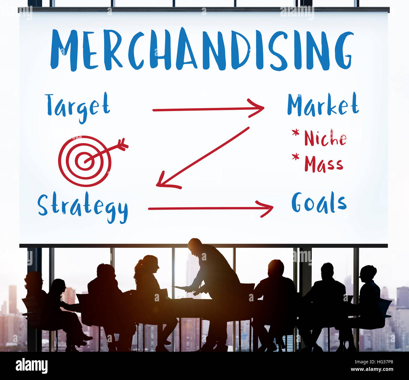 Business Plan Strategy Goals Target Marketing Concept Stock Photo - Alamy