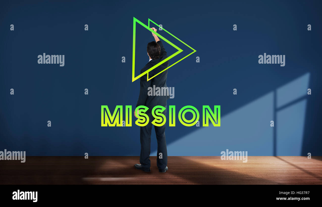 Goals Aim Forward Positivity Success Mission Concept Stock Photo - Alamy