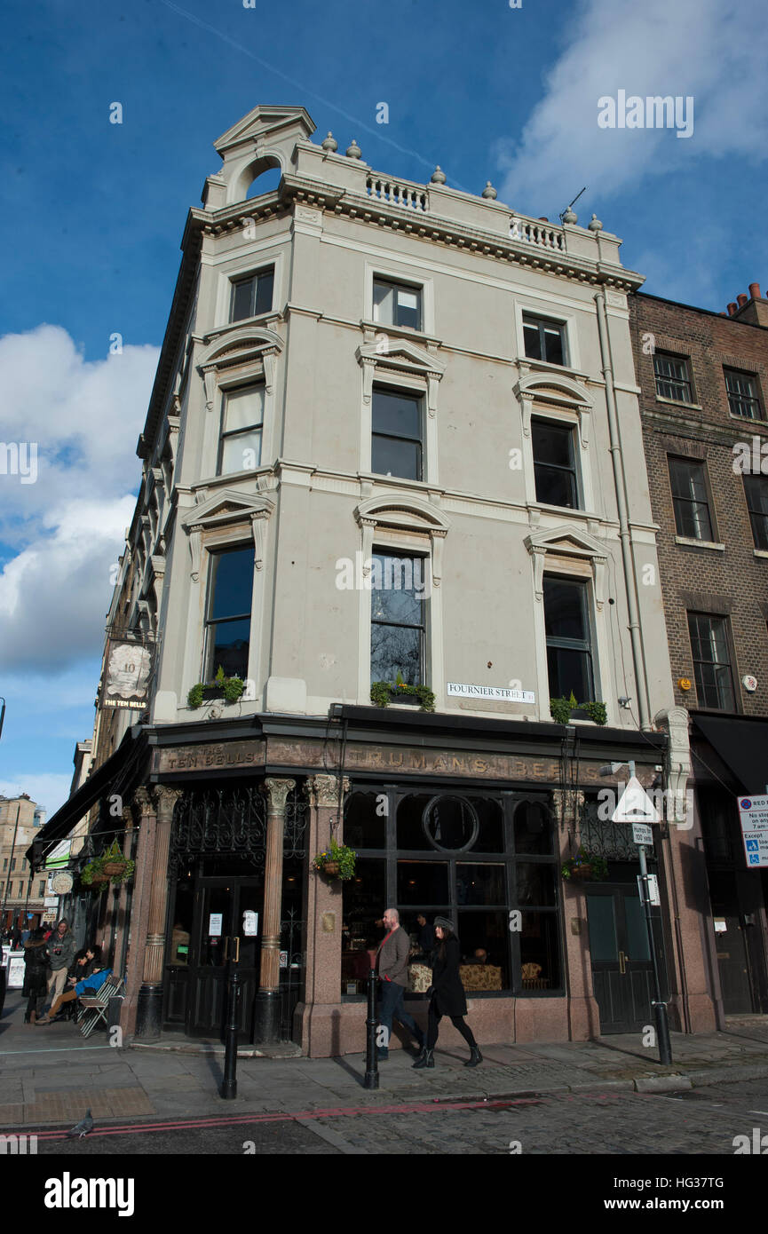 The Ten Bells corner pub in Spitalfields famous for it's Jack the ...