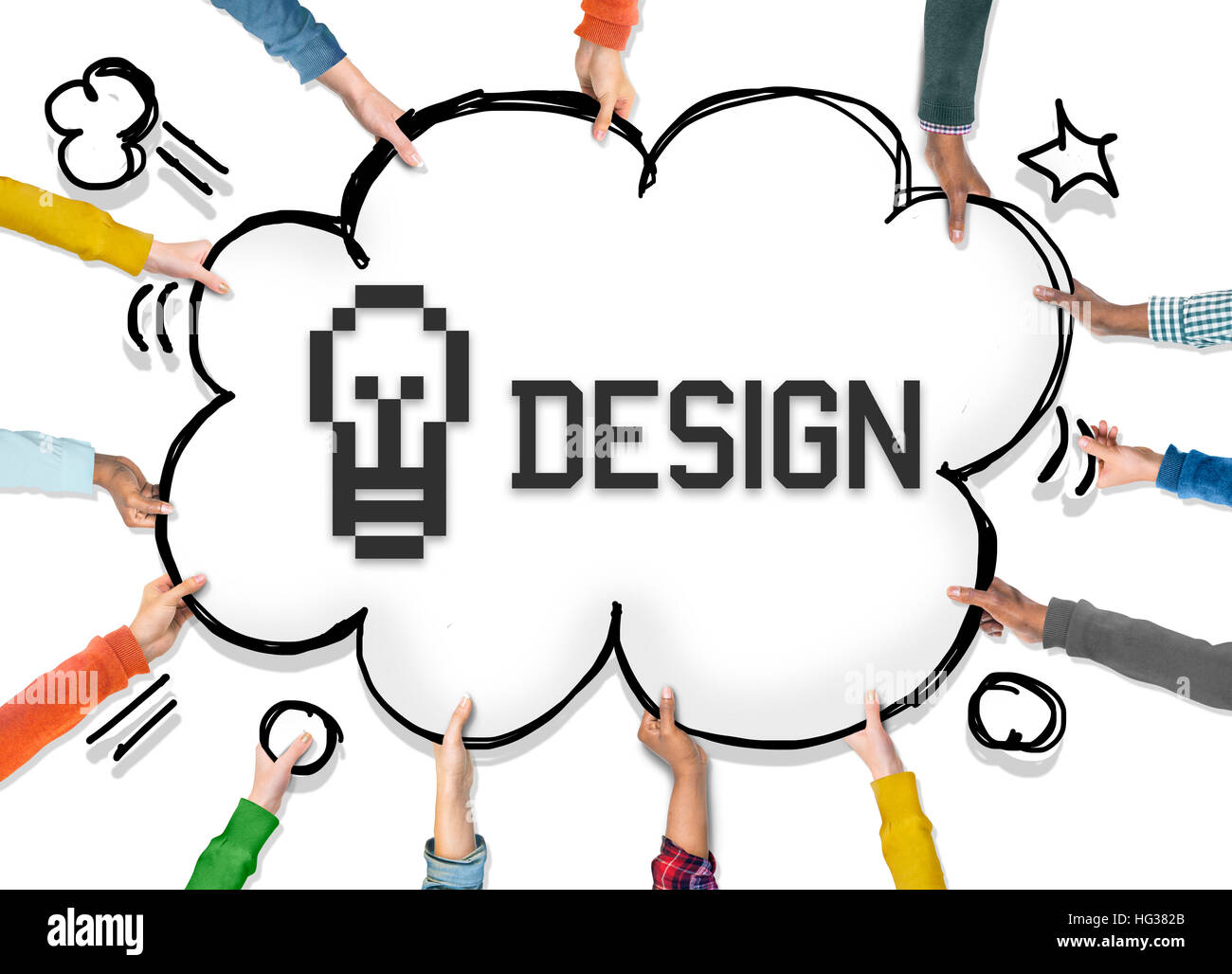 Fresh Ideas Inspire Creativity Concept Stock Photo - Alamy
