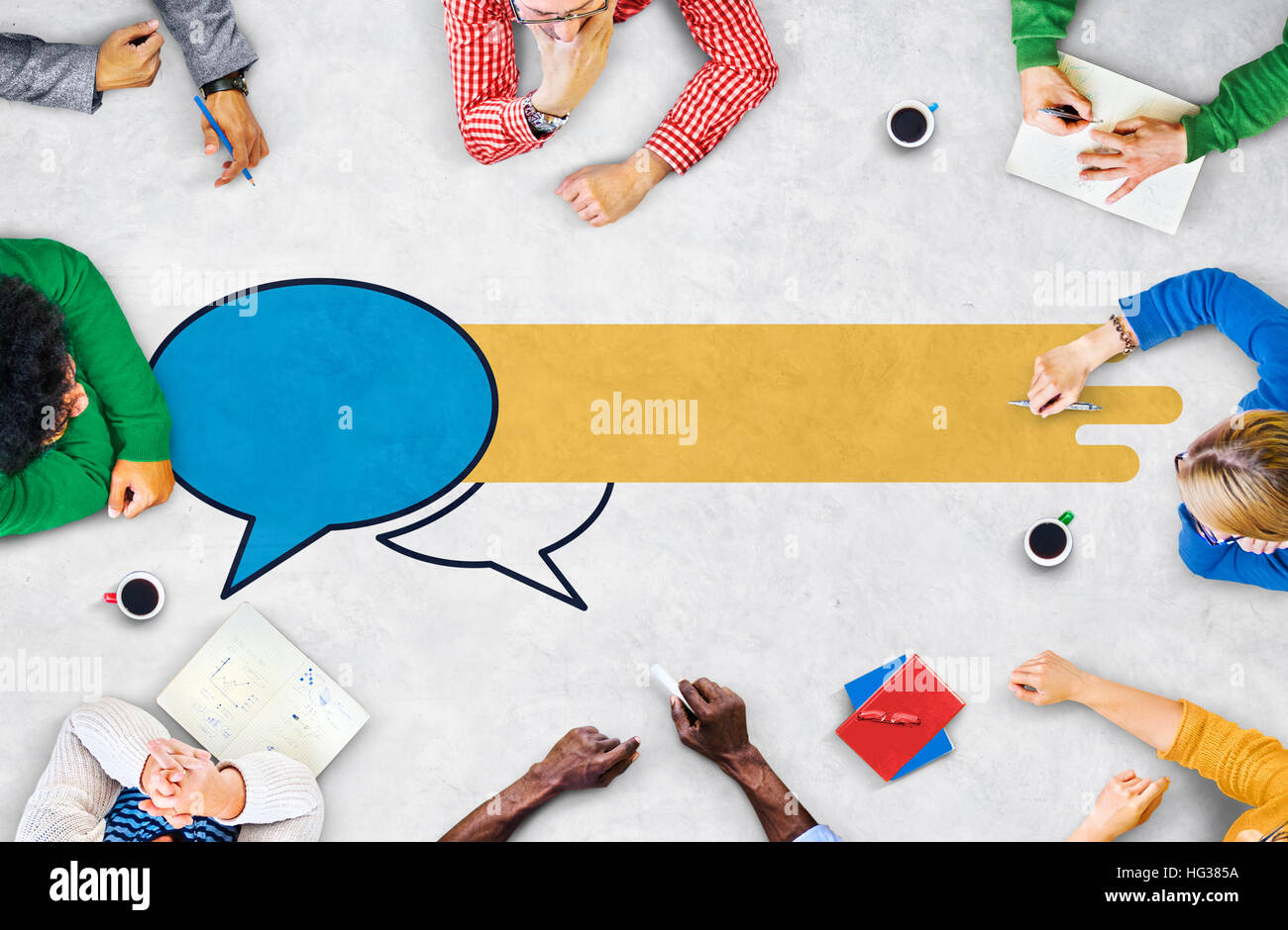 Consult Advice Assistance Suggestion Speech Bubble Concept Stock Photo ...
