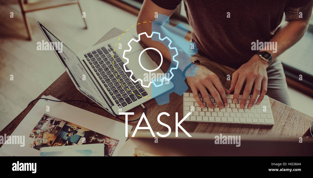 Task Business Action Analysis Development Concept Stock Photo - Alamy