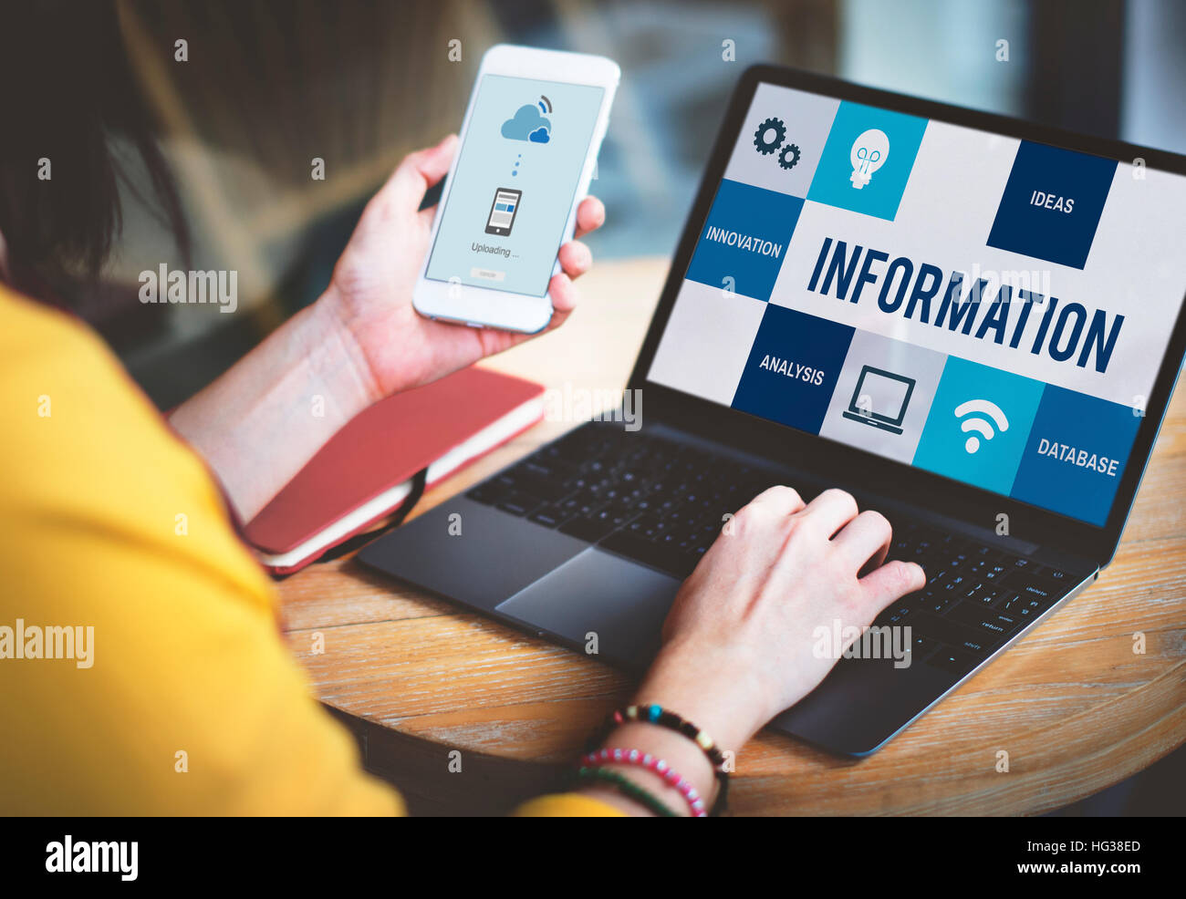 Communication Connection Idea Technology Concept Stock Photo - Alamy