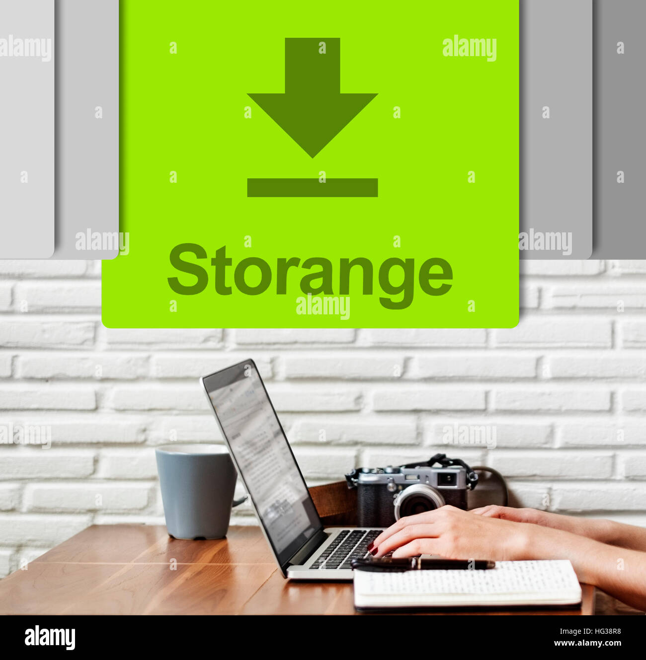 Data Backup Information Technology Concept Stock Photo - Alamy