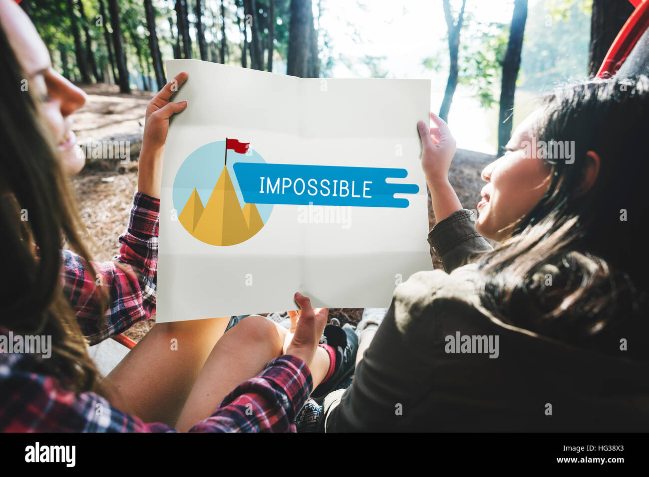 Achievement Challenge Success Rock Climbing Mountain Concept Stock ...