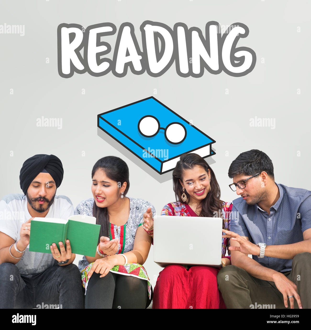 Education Reading Study Textbook Concept Stock Photo - Alamy