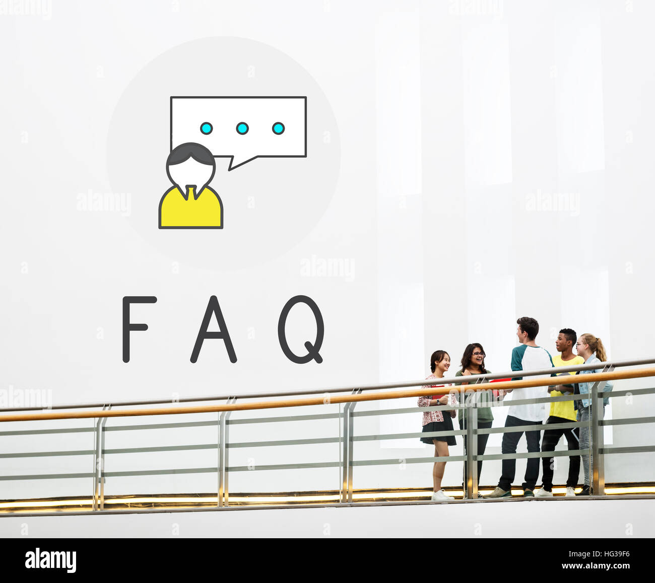 Questions Help Service Concept Stock Photo - Alamy