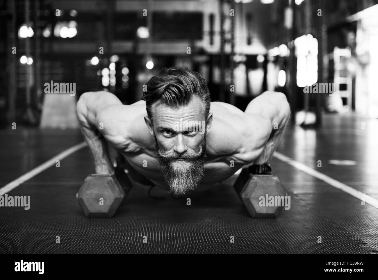 Strong body active sports Black and White Stock Photos & Images - Alamy