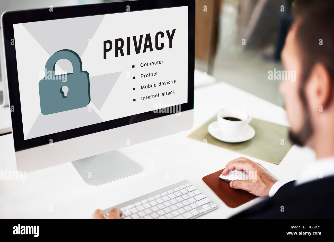 Data Security Privacy Protect Concept Stock Photo - Alamy