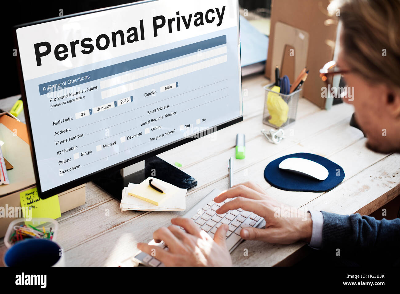 Personal information protection online hi-res stock photography and ...