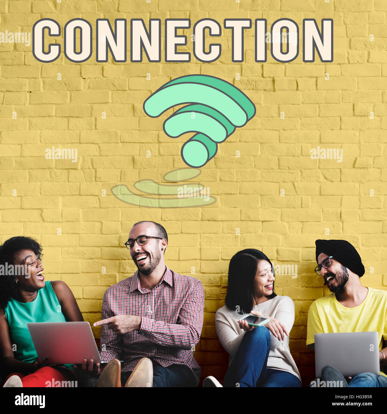 Communication Connection Technology Internet Concept Stock Photo - Alamy