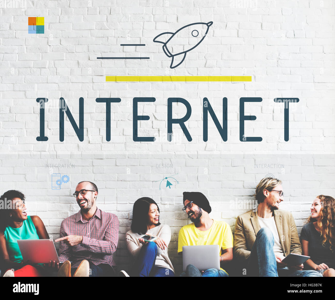 Web Design Internet Technology Concept Stock Photo - Alamy