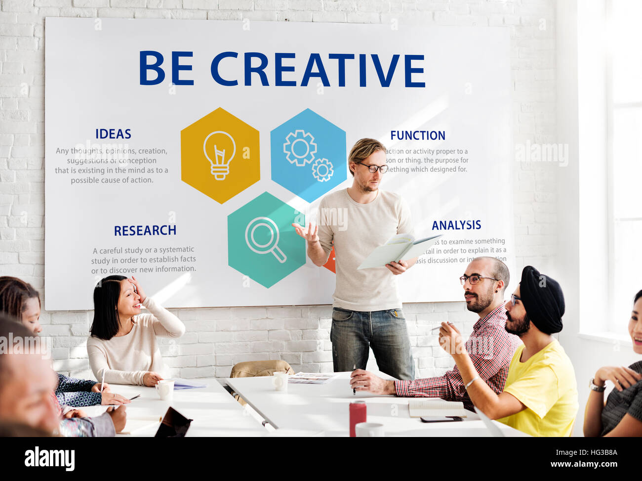 Fresh Ideas Inspire Creativity Concept Stock Photo - Alamy