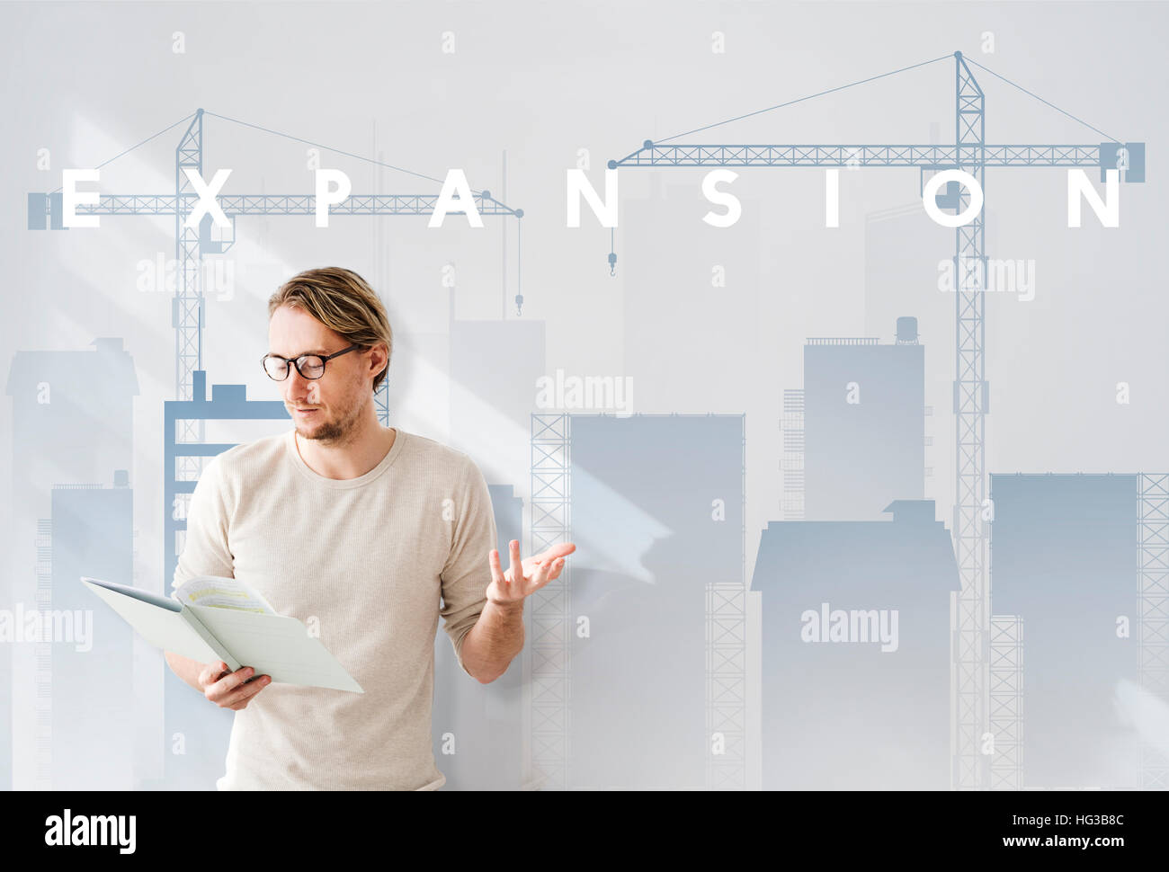Business Development Innovation Expansion Concept Stock Photo - Alamy