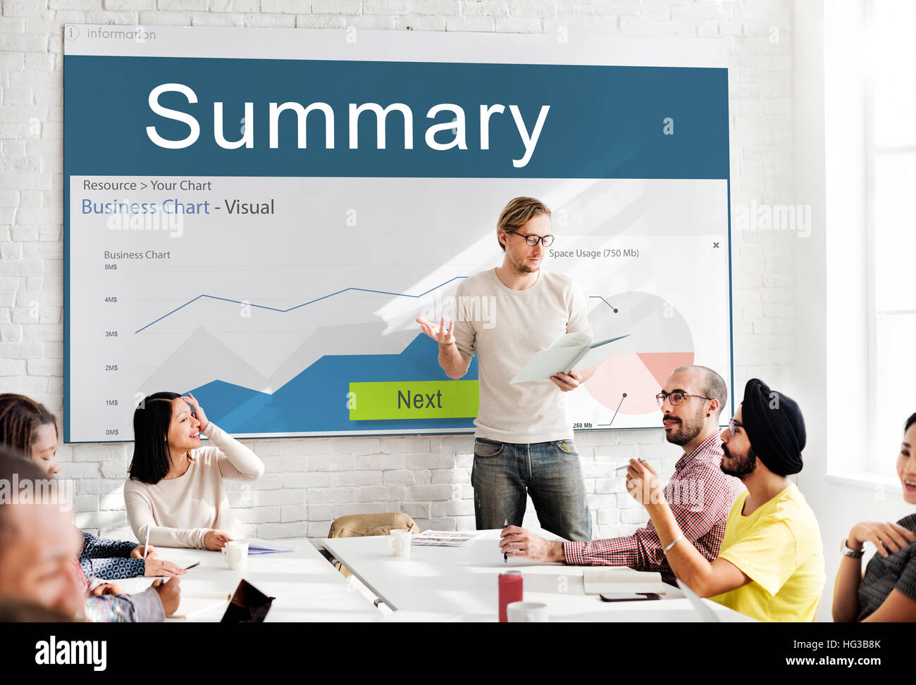 Information Performance Analysis Report Graphic Concept Stock Photo - Alamy