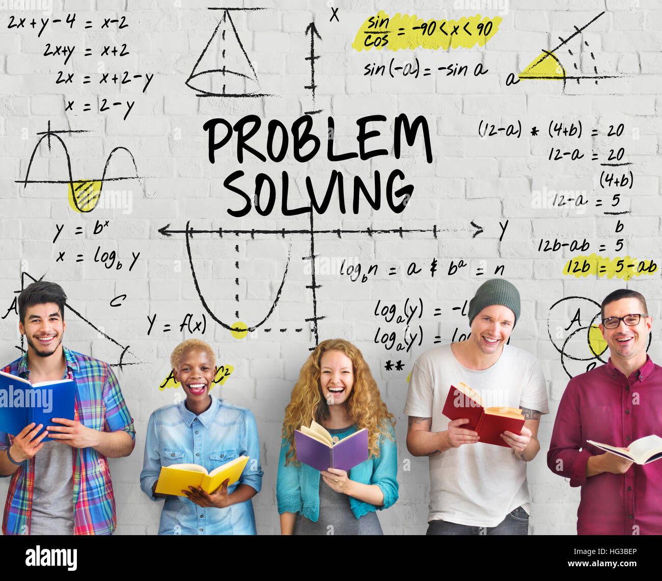 Methematics Math Algebra Calculus Numbers Concept Stock Photo - Alamy