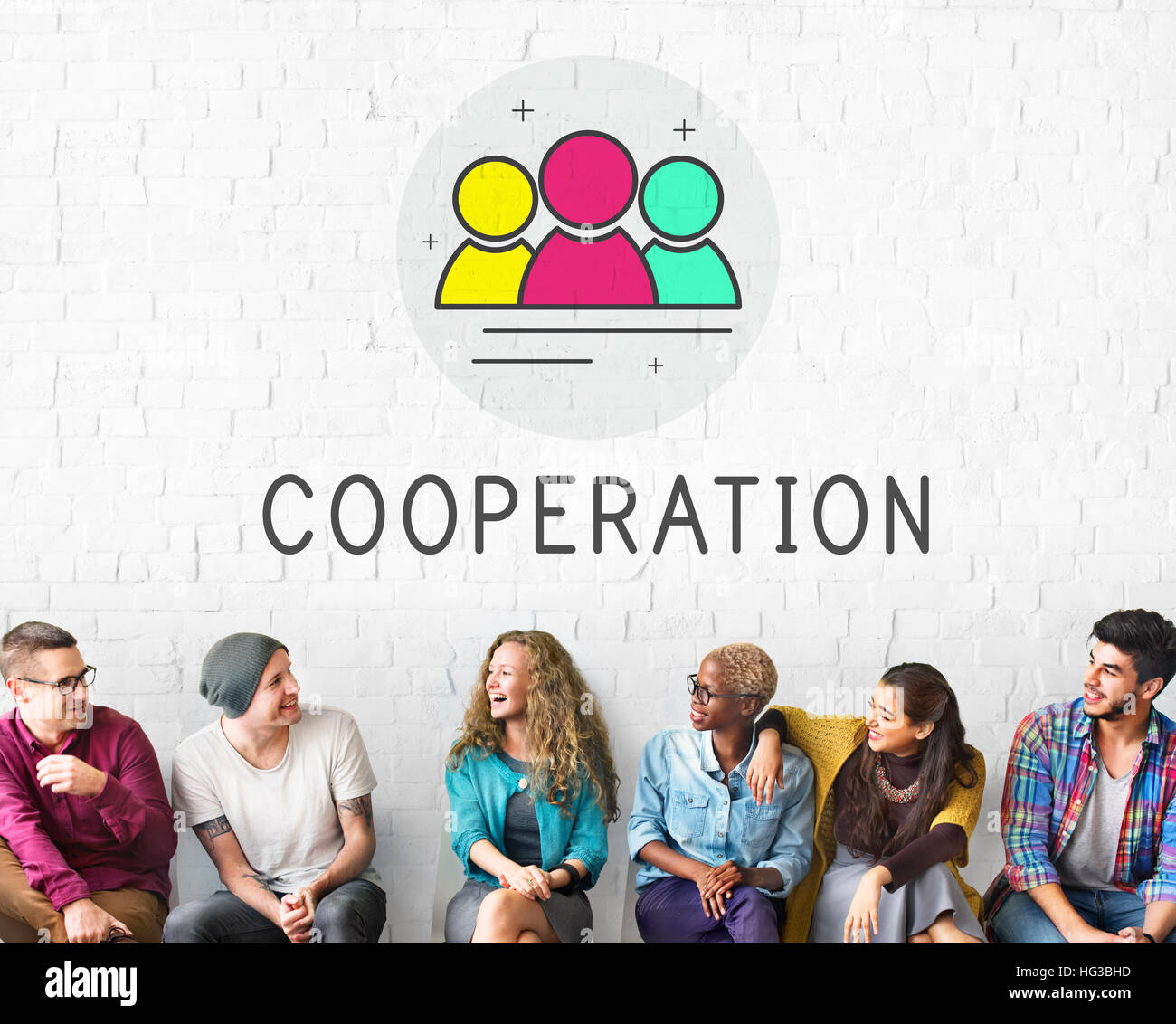 Cooperation Team Partnership Alliance Concept Stock Photo - Alamy