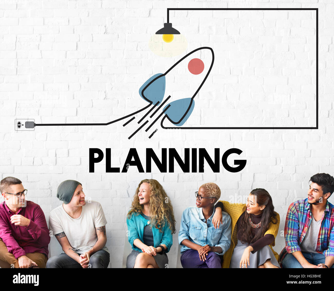 Vision Mission Planning Business Strategy Plan Concept Stock Photo - Alamy
