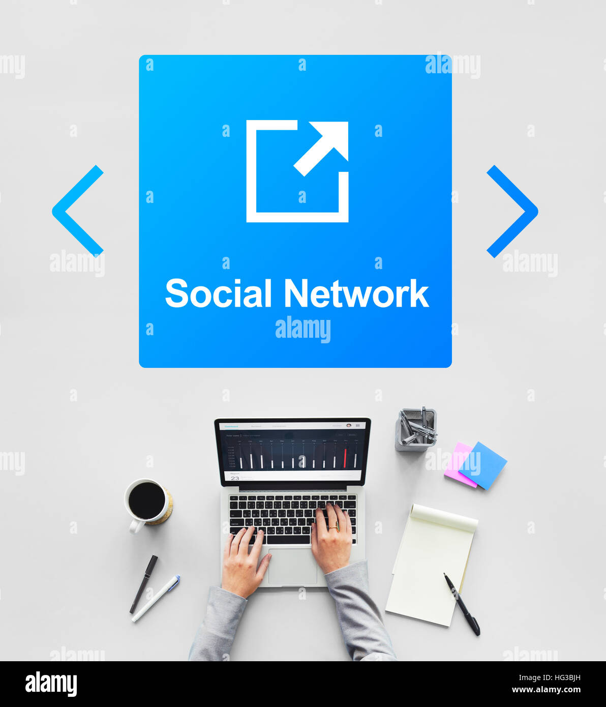 Internet Communication Social Network Concept Stock Photo - Alamy