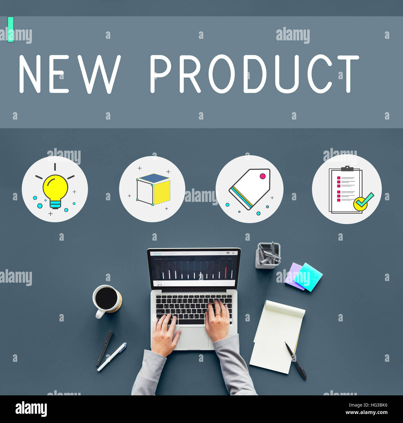 New Product Brand Design Ideas Imagination Draft Concept Stock Photo ...