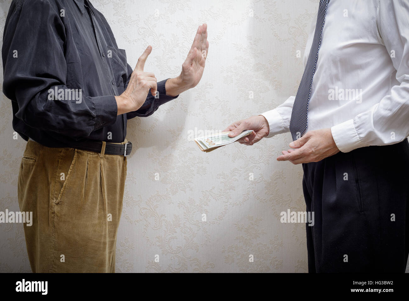 Stop bribe hi-res stock photography and images - Alamy