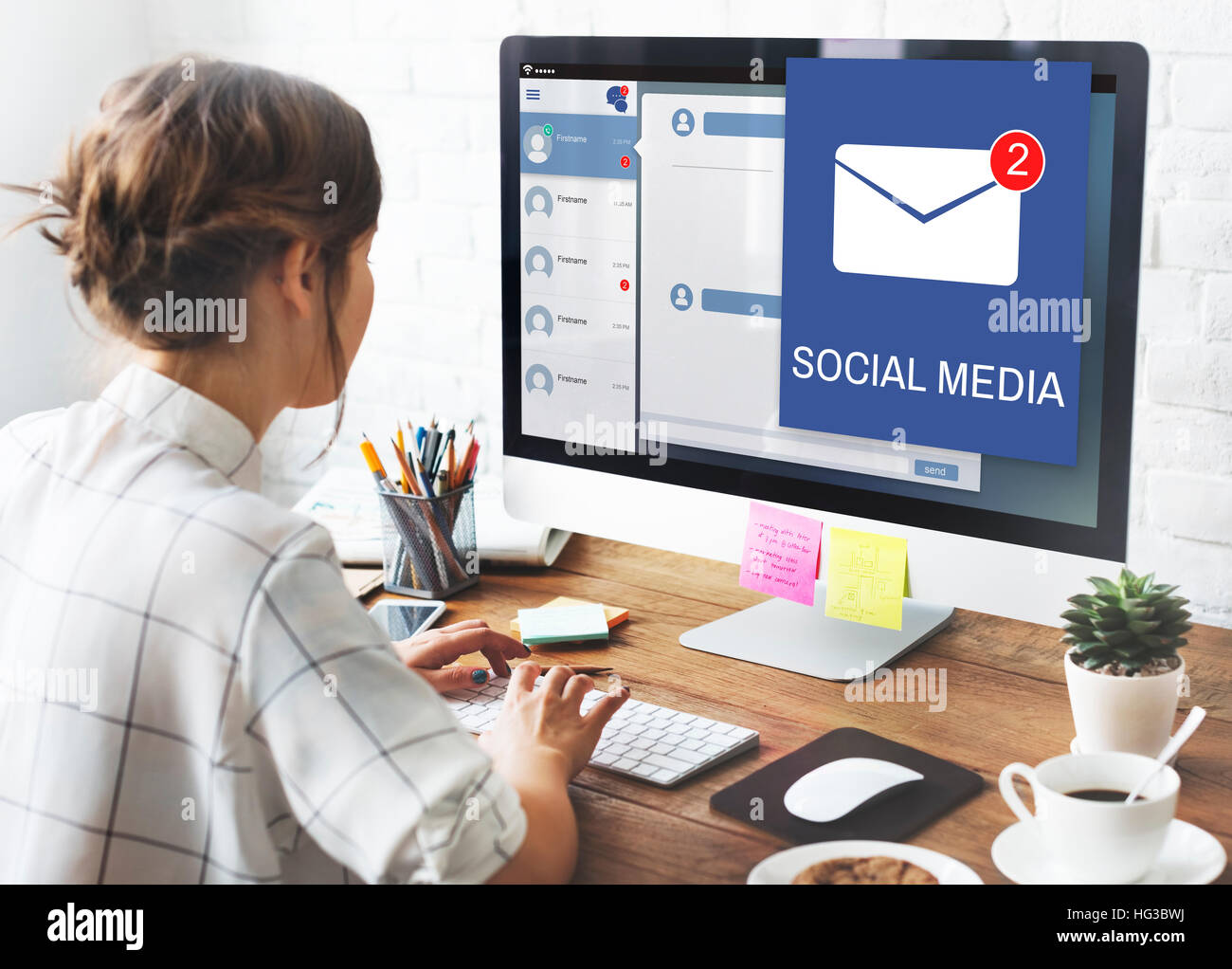 Letter Envelop Message Notification Concept Stock Photo - Alamy