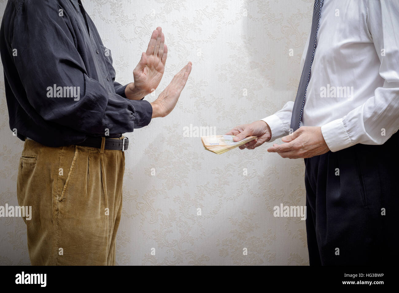 Refuse bribe hi-res stock photography and images - Alamy