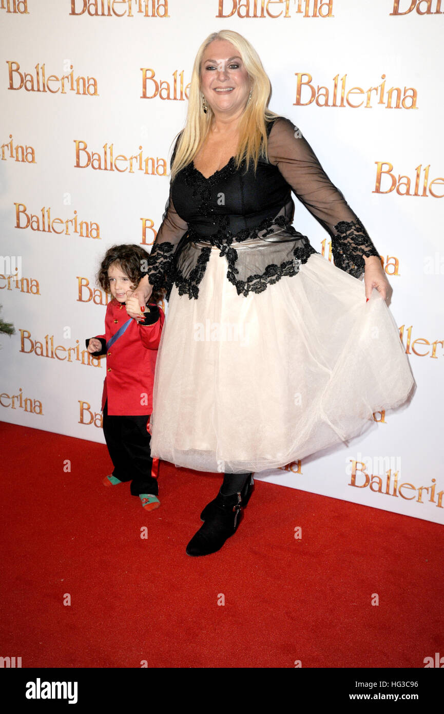 Vanessa Feltz attending a special screening of 'Ballerina' at the ...