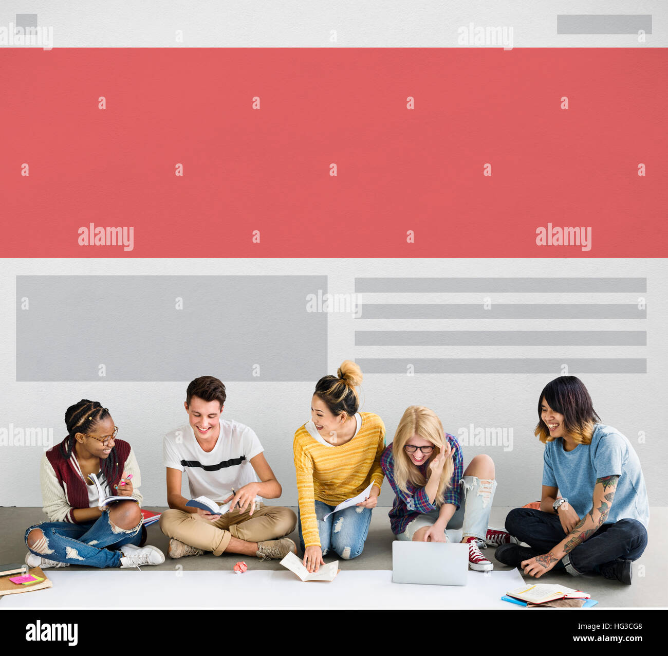 Layout Arrangement Creative Design Organization Concept Stock Photo - Alamy