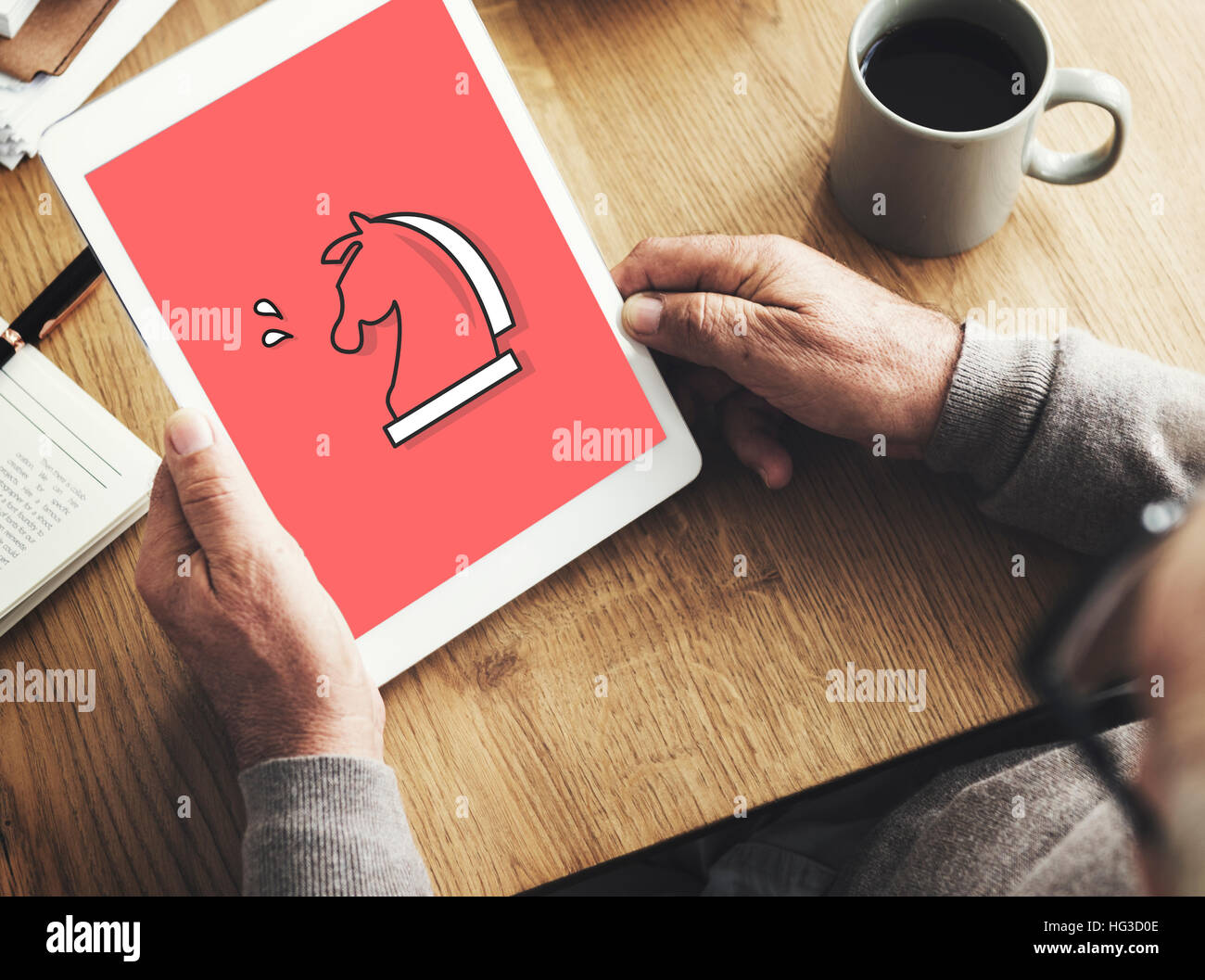 Chess Logic Game Concept Stock Photo - Alamy