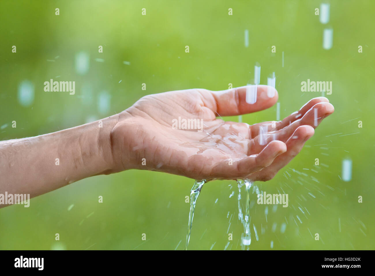 drops of rain Stock Photo - Alamy