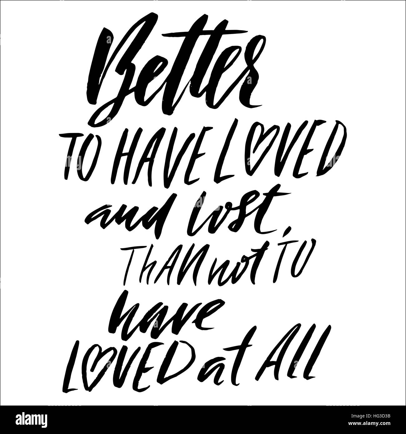 Hand Lettered Inspirational Quote Hand Brushed Ink Lettering Modern