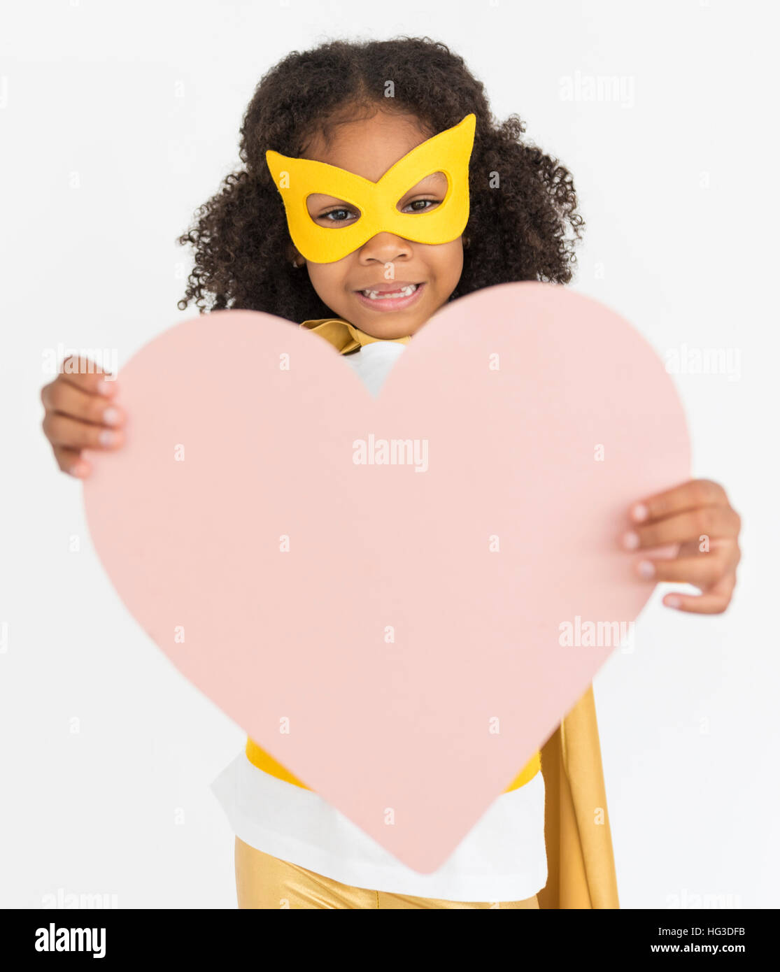 Superhero Girl Bold Brave Female Idol Concept Stock Photo - Alamy