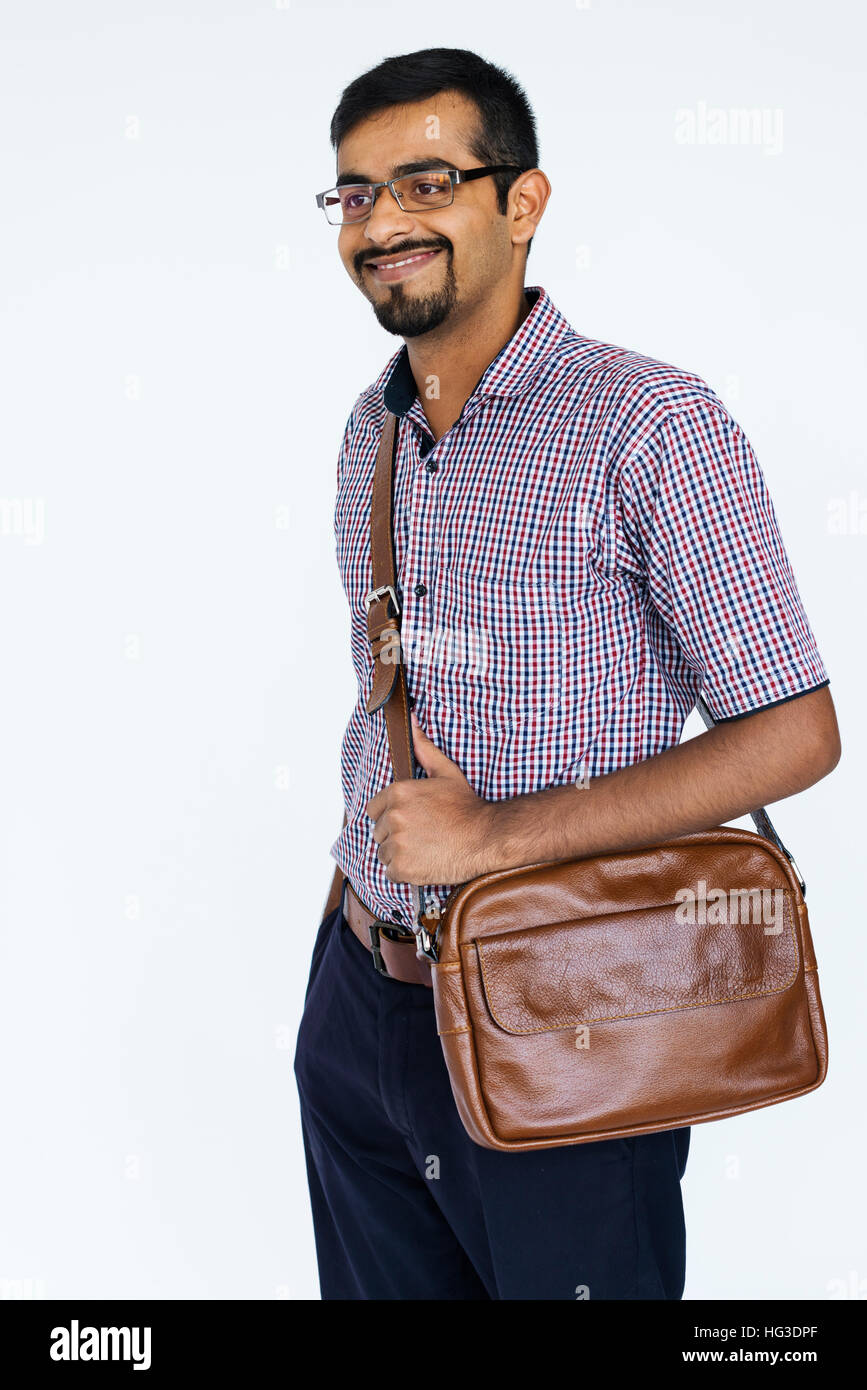 Man Smiling Happiness Portrait Concept Stock Photo - Alamy