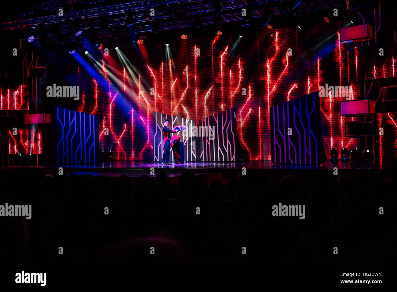 Hong Kong, China. 31st Dec, 2016. Cyber Illusion Spectacular, a ...
