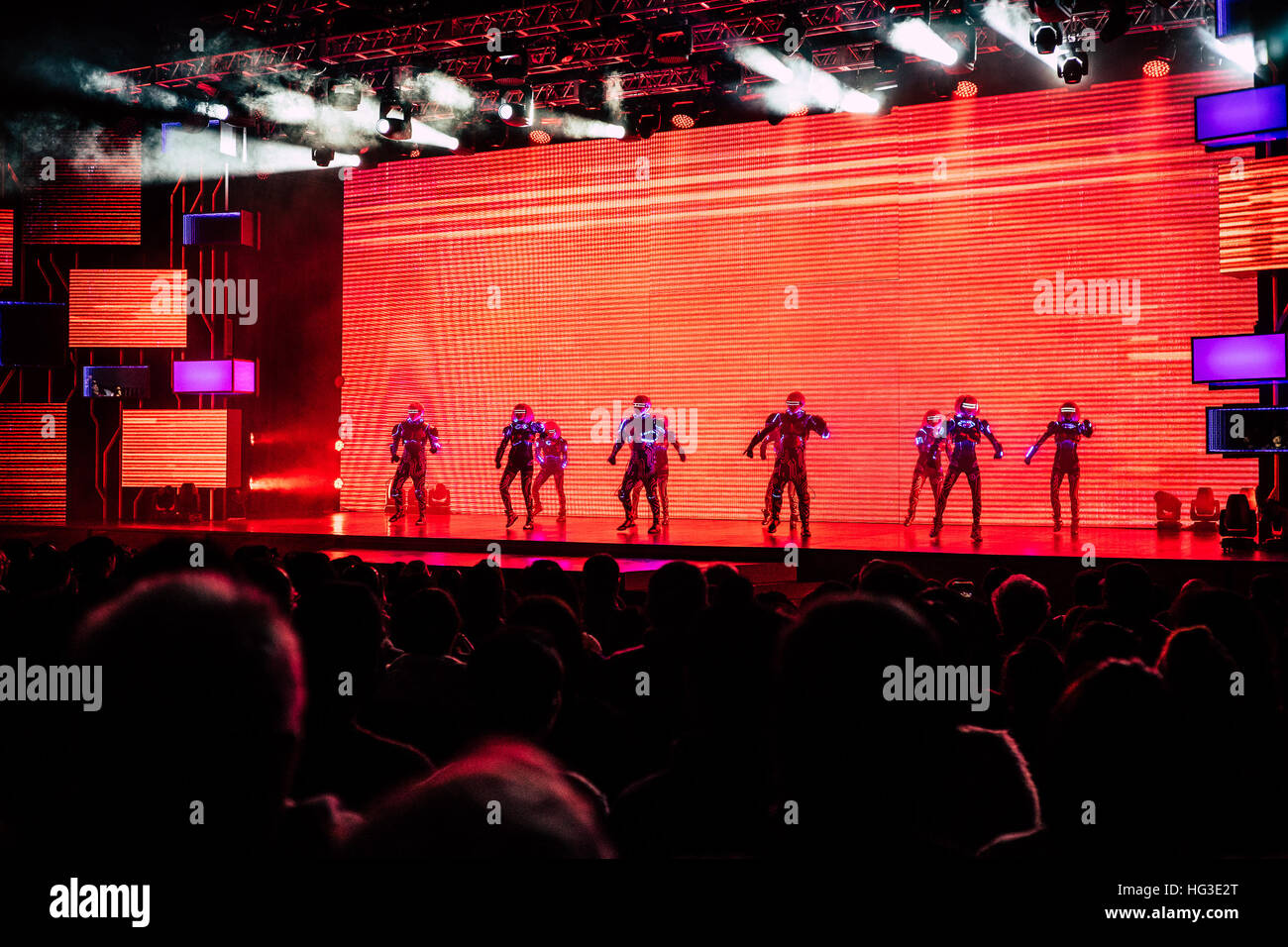 Hong Kong, China. 31st Dec, 2016. Cyber Illusion Spectacular, a ...