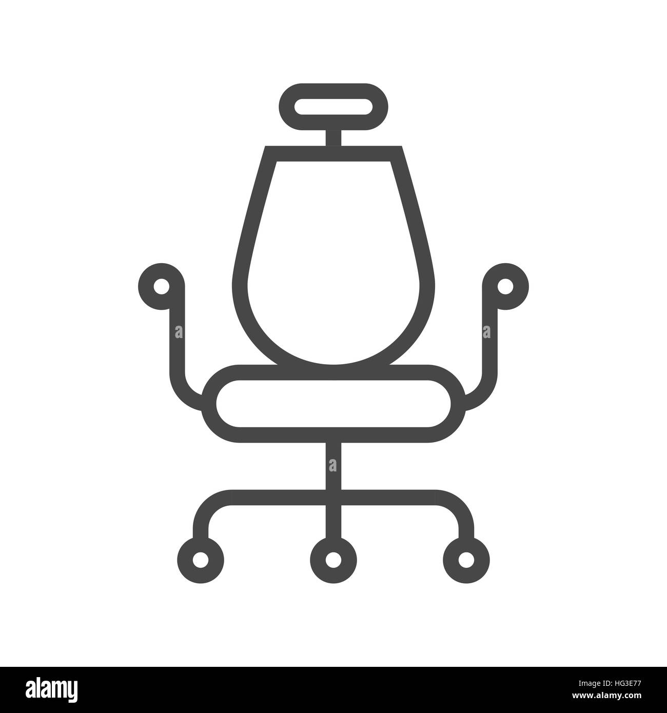 Ergonomic workspace Stock Vector Images - Alamy