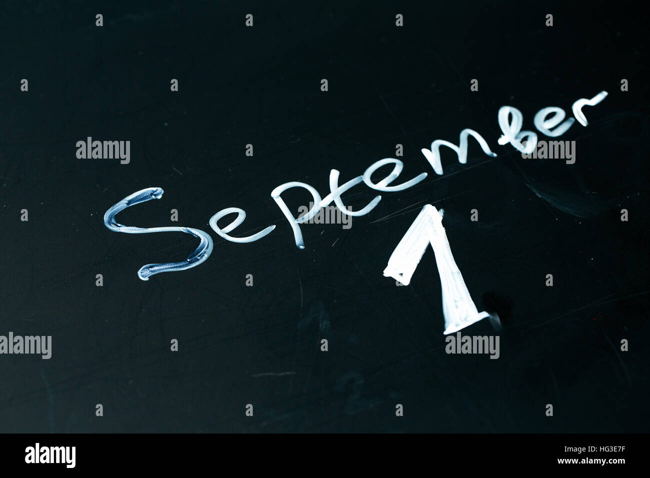 Lesson 1 blackboard hi-res stock photography and images - Alamy