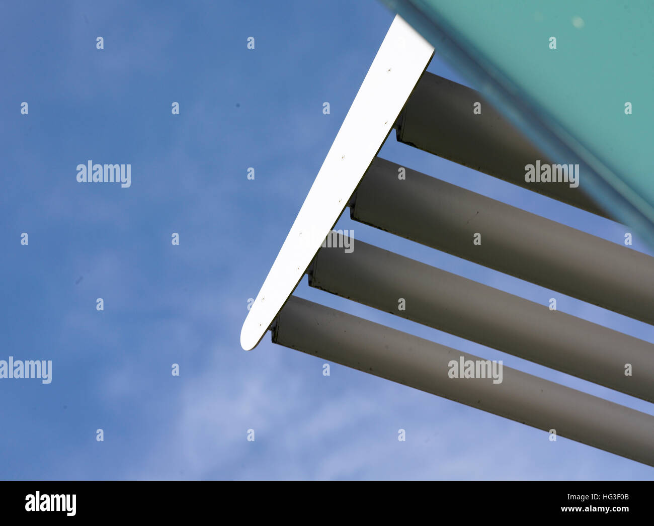 Metal building grill Stock Photo - Alamy