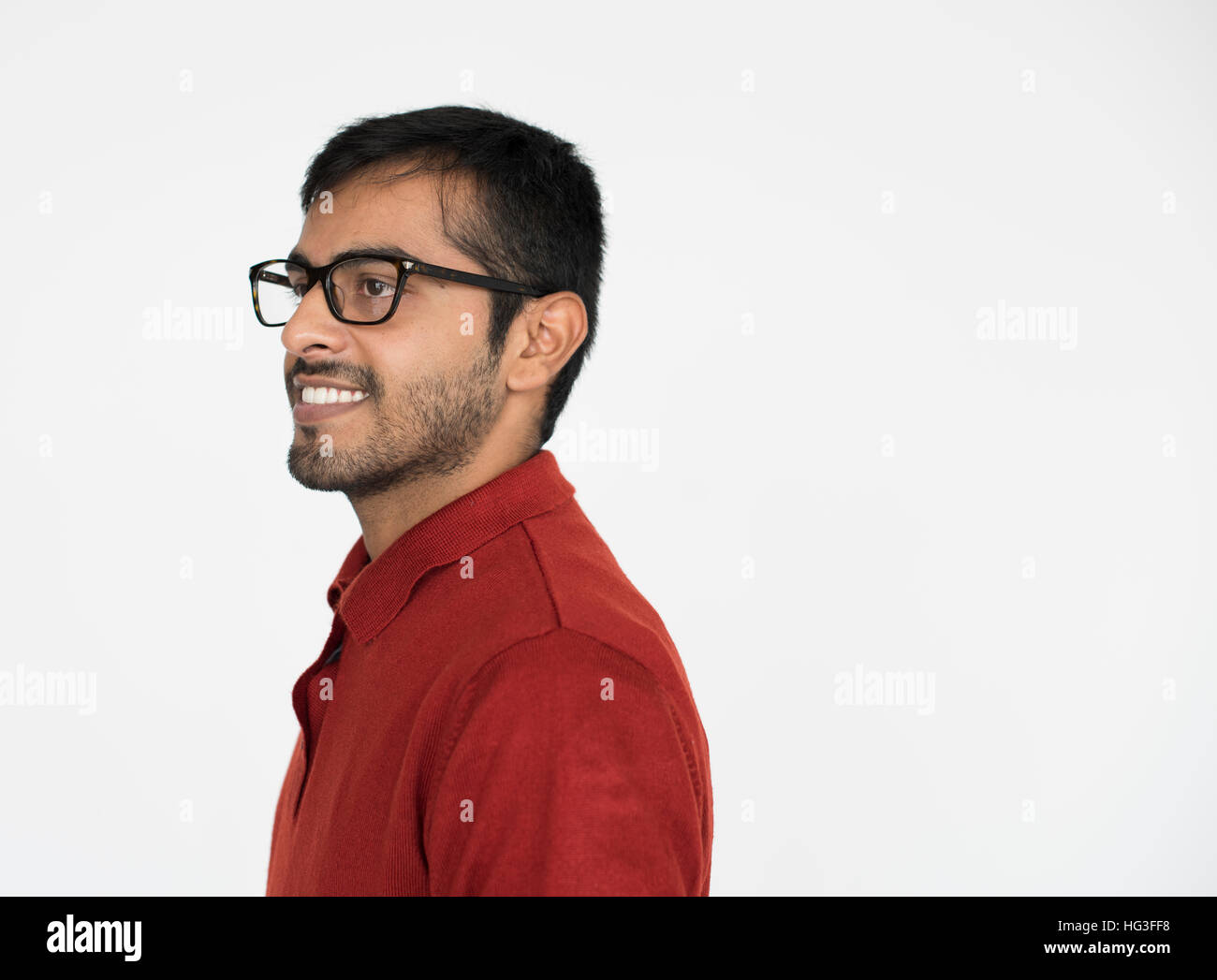 Indian adult man standing pose hi-res stock photography and images - Alamy