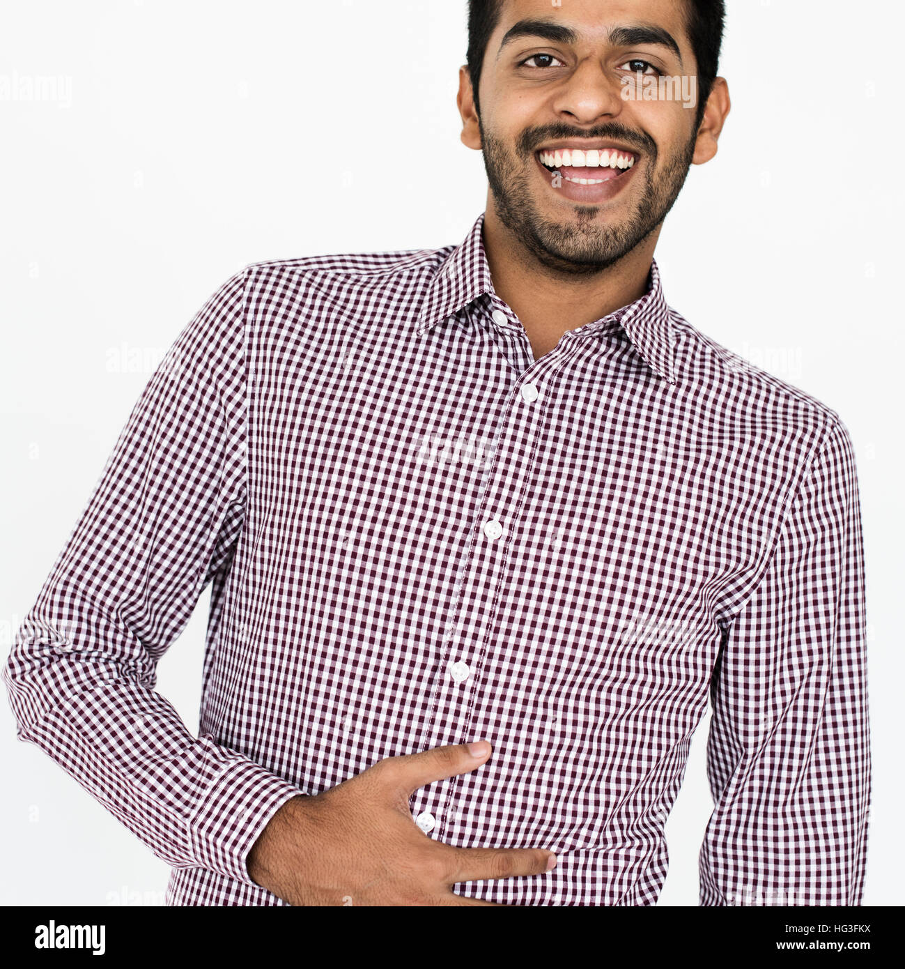Indian Ethnicity Man Studio Concept Stock Photo - Alamy