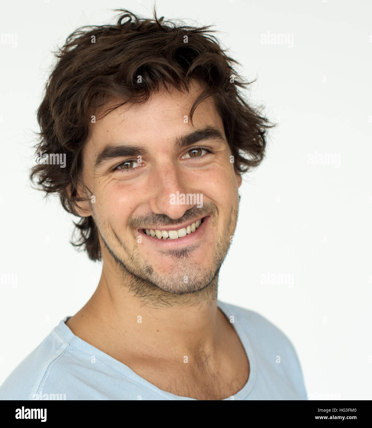 Caucasian Ethnicity Man Studio Concept Stock Photo - Alamy